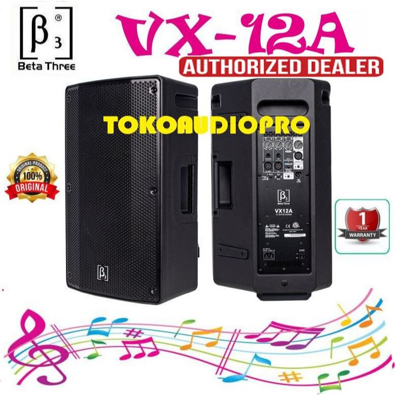Jual Speaker Beta-3 VX-12a 15" Two-Way Full-Range Aktif Speaker Beta Three vx12a | Shopee Indonesia
