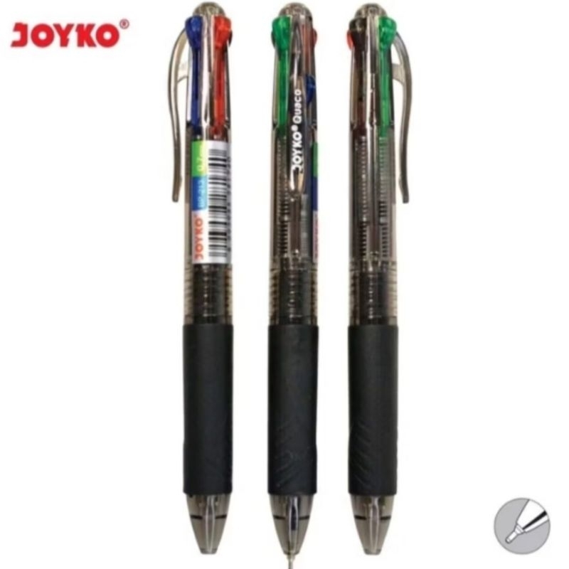 Jual 1 pcs Ball pen pulpen joyko 4 warna | Shopee Indonesia