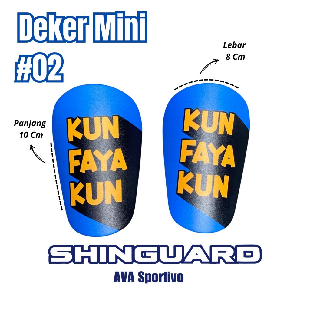 Jual Deker Ava Dekker Tulang Kering Sepakbola Futsal Shinguard Bahan ...