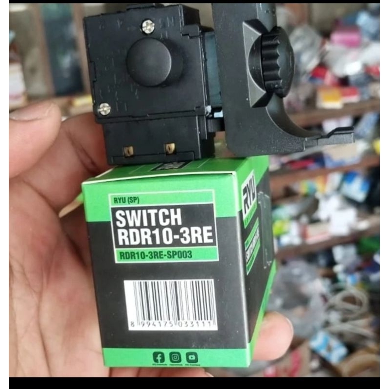 Jual saklar bor Ryu 10mm / switch bor Ryu / on off bor Ryu 10mm ( asli ...
