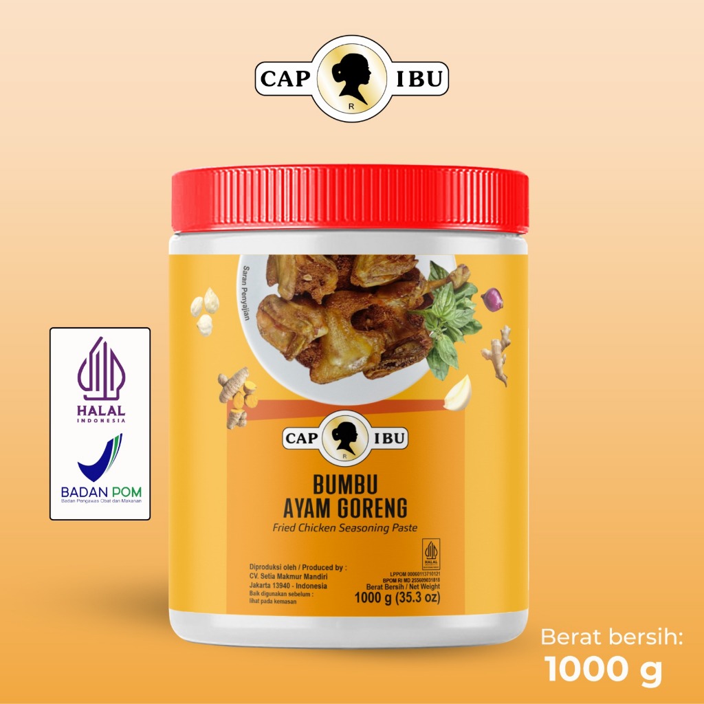 Jual CAP IBU Bumbu Ayam Goreng Kemasan Pot | Shopee Indonesia