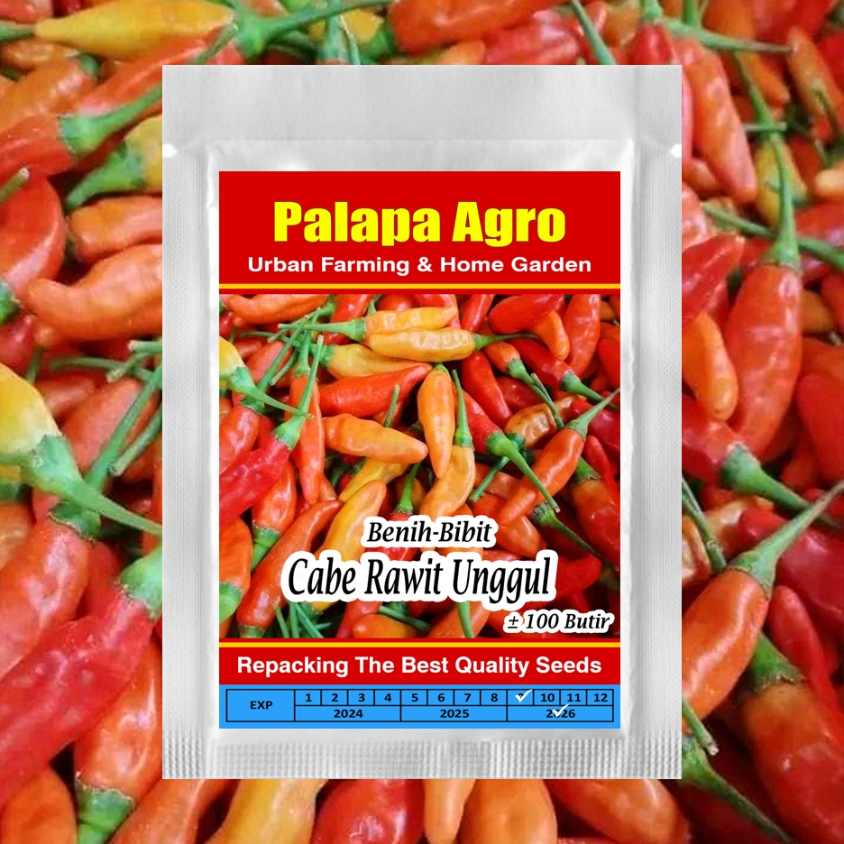 Jual Cabe Rawit - Benih Bibit Cabe Rawit Unggul Pedas Isi ±100 Butir ...