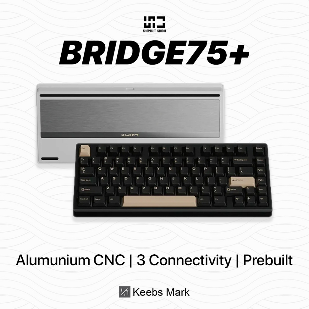 Jual Bridge75 Plus By Shortcut Studio 75% Layout Mechanical Keyboard ...