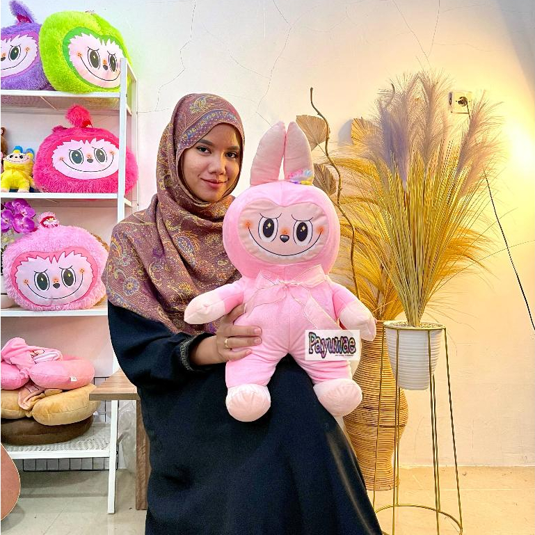 Jual BONEKA LABUBU TANPA LED TINGGI 45CM UKURAN BESAR MONSTER EXCITING ...