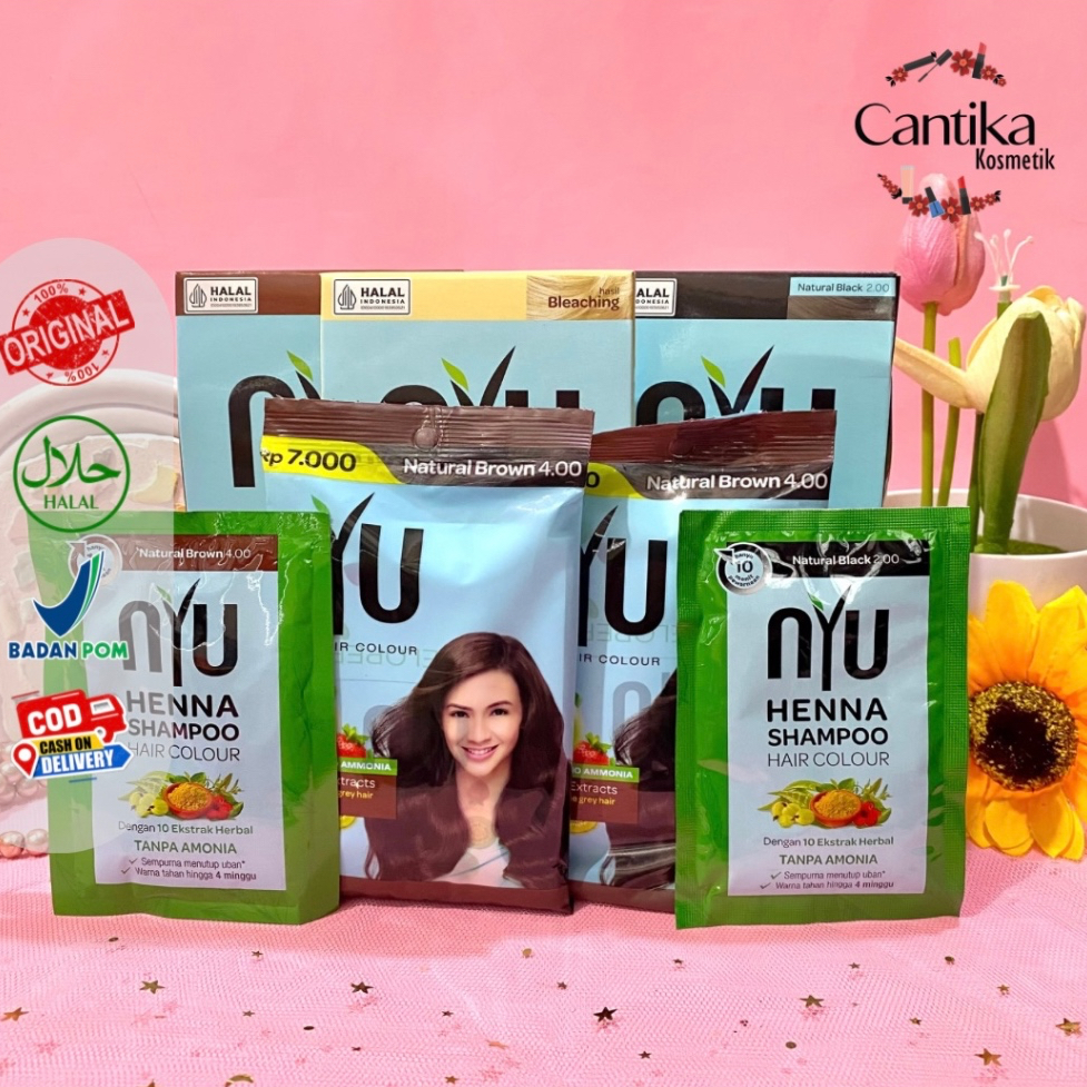 Jual Nyu Hair Colour Series Pewarna Rambut semir rambut series ...