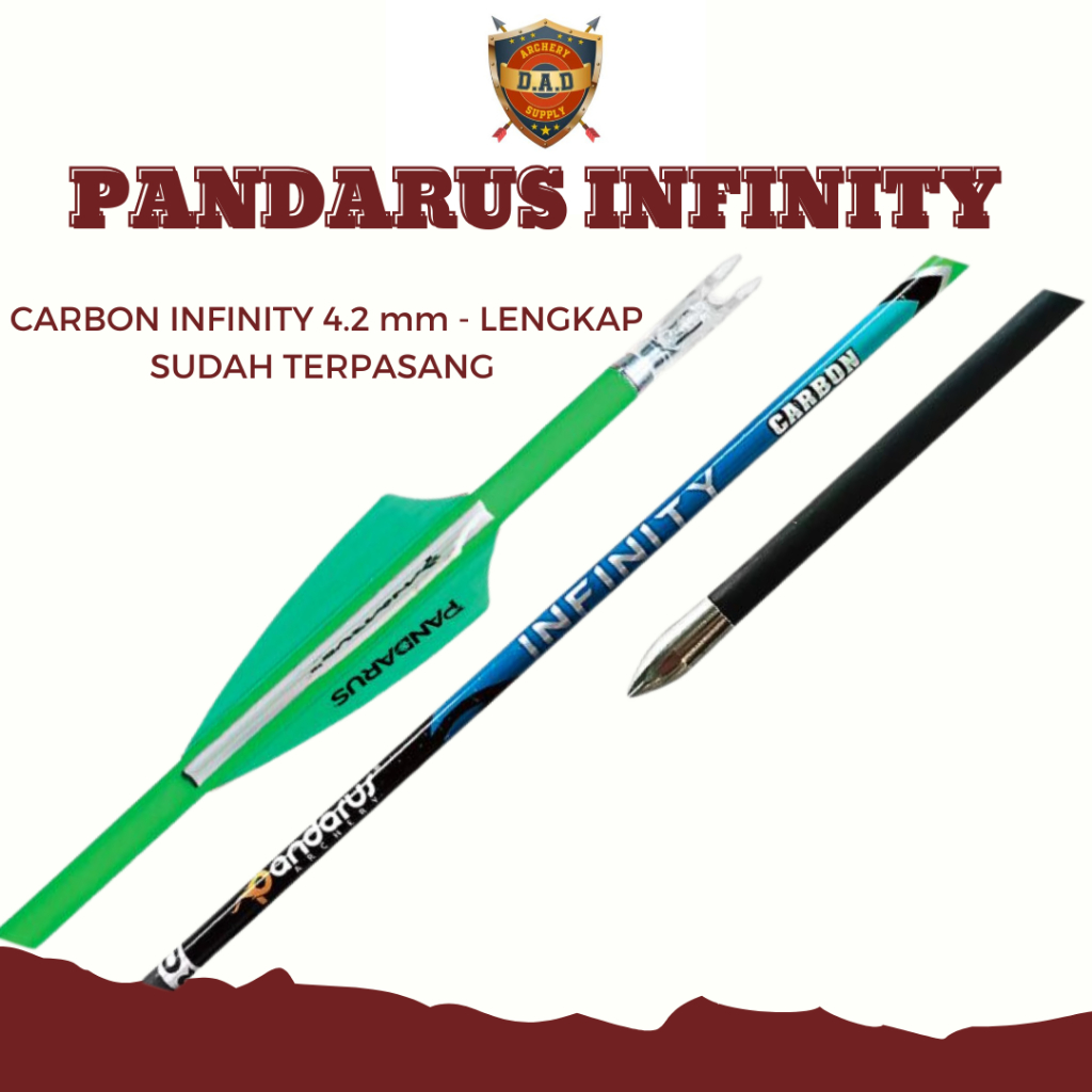 Jual PANDARUS INFINITY CARBON ARROW (DZ) (sudah 1 set - LENGKAP ...