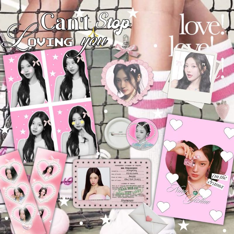 Jual ningning birthday kit (can't stop loving you) fankit stater kit ...