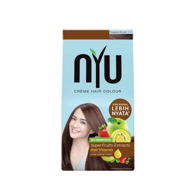 Jual NYU Creme Hair Color (kemasan boks) | Shopee Indonesia