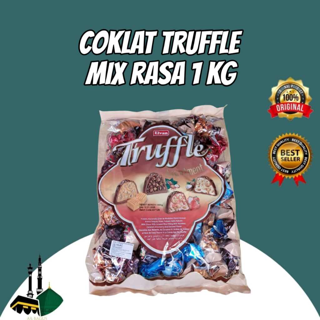 Jual Coklat Arab Truffle 1 Kg Coklat Turki Elvan Trufle Oleh Oleh Haji ...