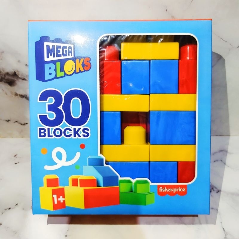 Jual Mega Bloks Big Building Box (30 Pieces) - Mainan Balok Susun ...