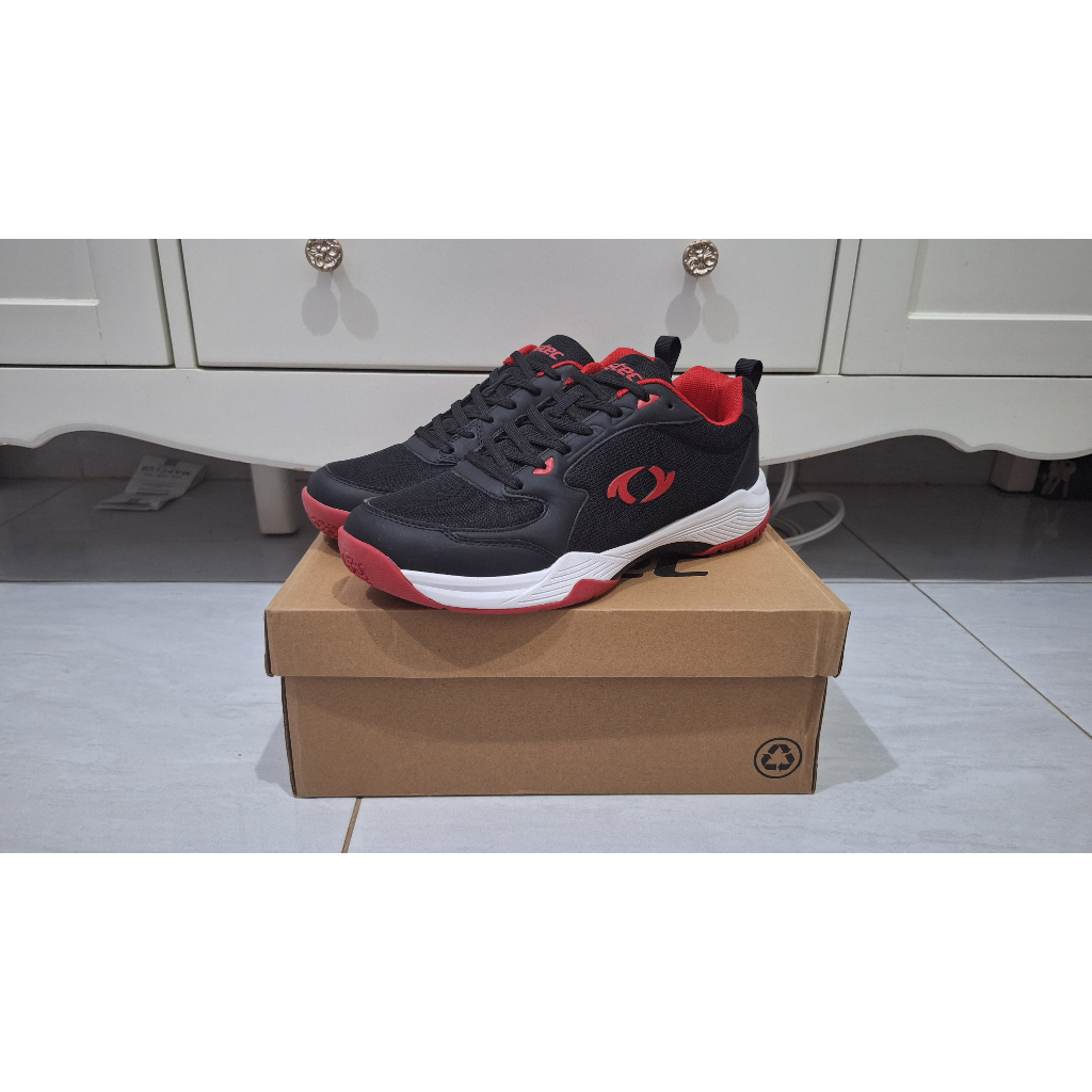 Jual Sepatu ASTEC - James Badminton Original Black | Shopee Indonesia
