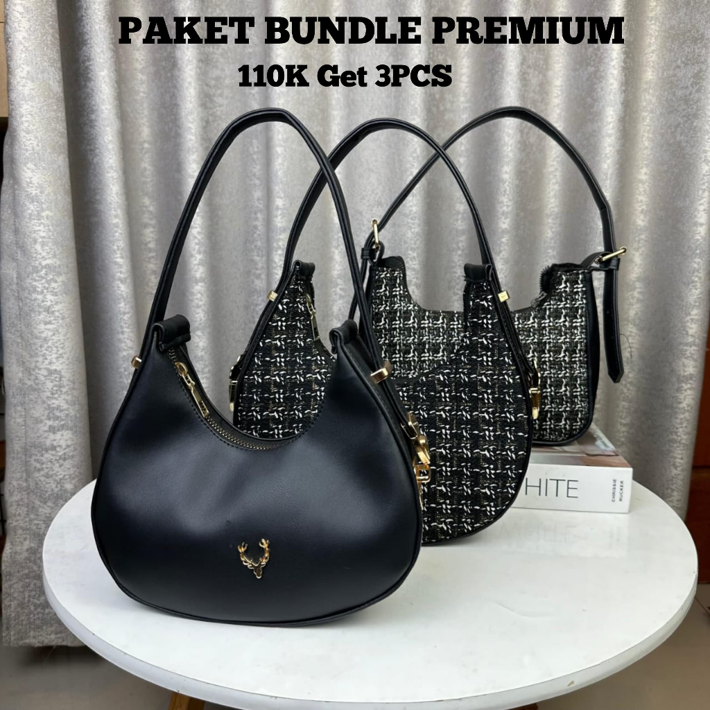 Jual Diandiastore - COMBO HEMAT - 100k Dapat 3 Tas Bahu/Totebag Kinan, Serana Dan Keyla - Paket ...