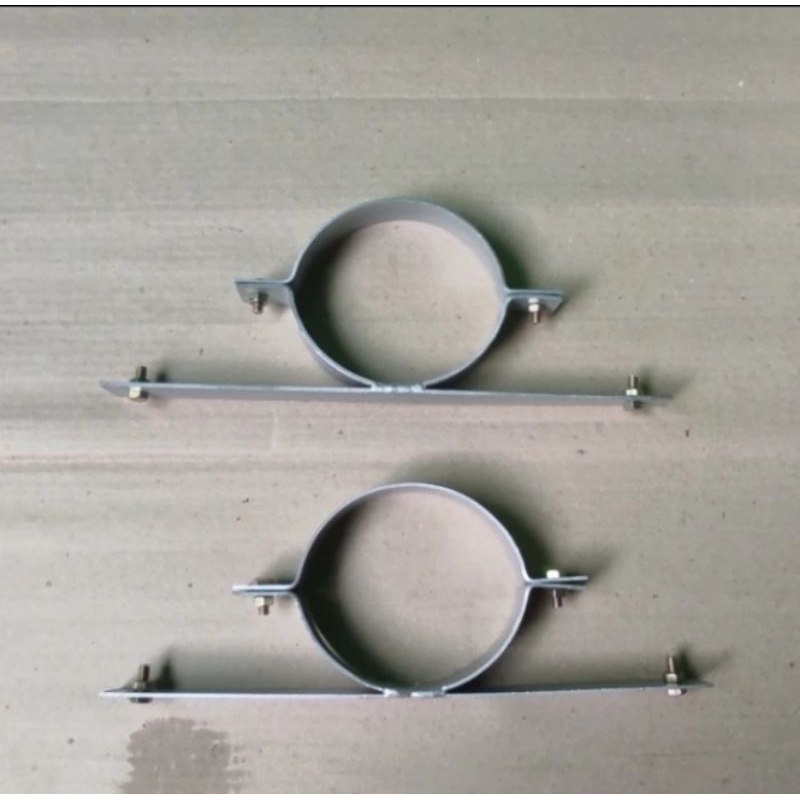 Jual Bracket clamp klem box panel tiang listrik PJU 3" 3inch | Shopee ...