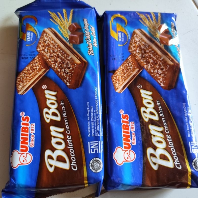 Jual Biskuit Bon-Bon Unibis chocolate cream 200gr | Shopee Indonesia