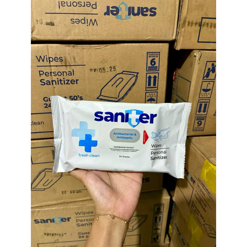 Jual [Jastipnyatangerang] Pelunasan Sanitizer Tisu Basah 1 Karton ...