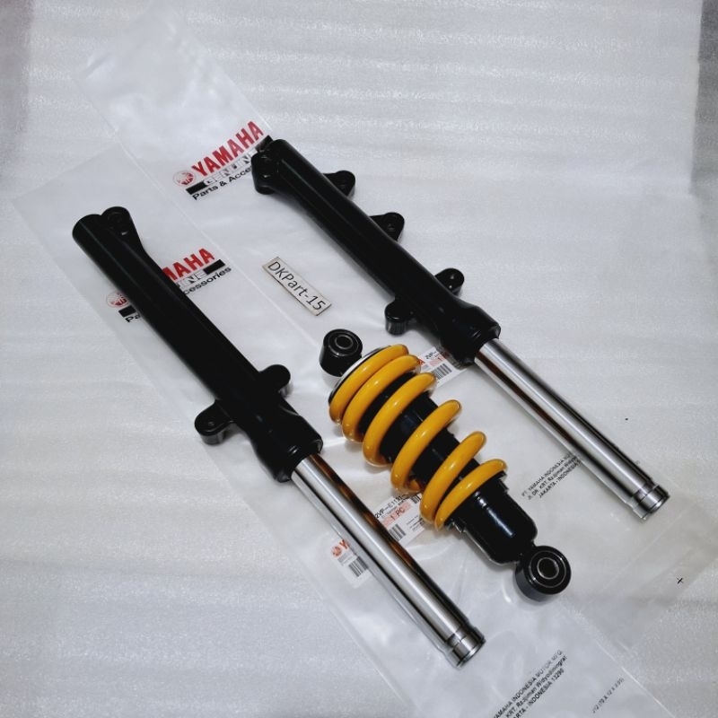 Jual As Shock Depan Plus Tabung+Shobreaker Belakang KUNING (2VP) Yamaha ...