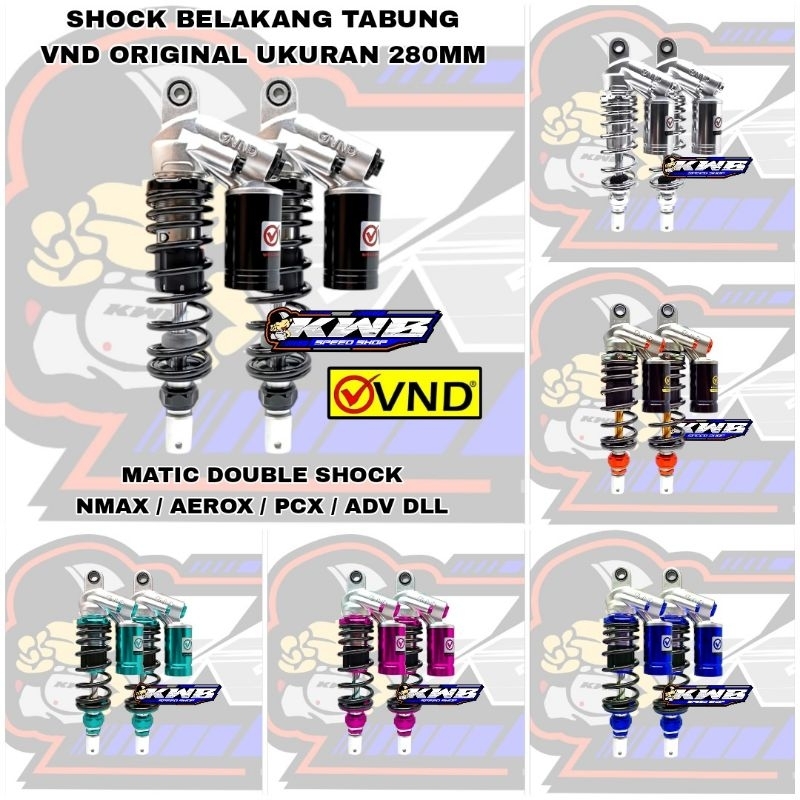 Jual Shockbreaker shock belakang VND AK 111 ukuran 280mm pnp all matic ...