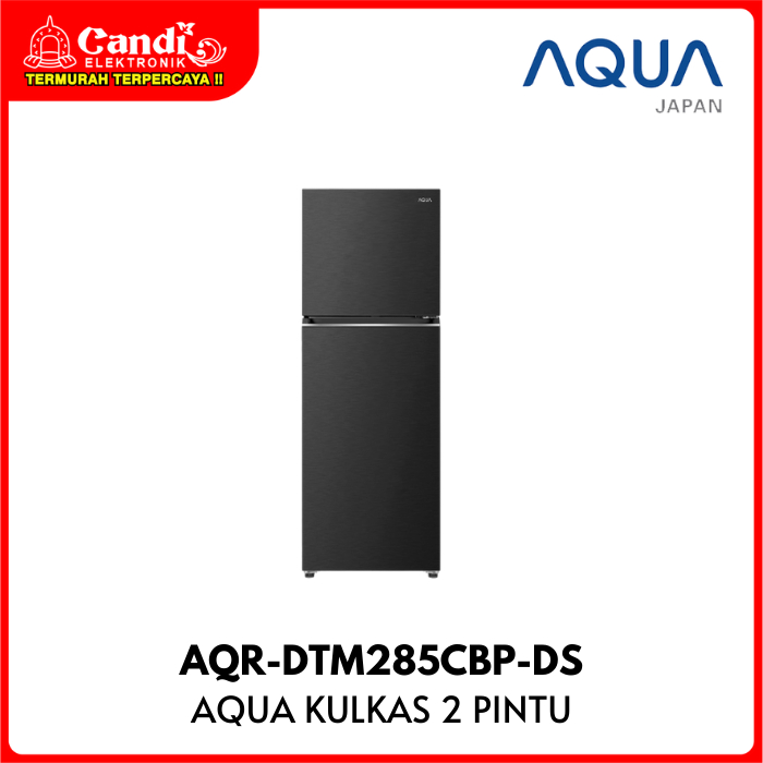 Jual AQUA Kulkas 2 Pintu Kapasitas 225 Liter Turbo Cooling Magic Neo AQR-DTM285CBP-DS | Shopee ...