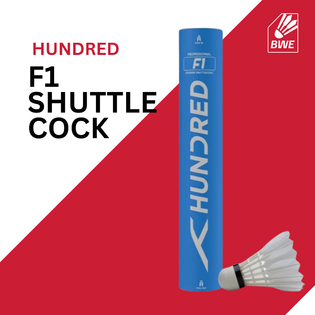 Jual SHUTTLECOCK HUNDRED F1 PROFESSIONAL - SHUTTLECOCK BULUTANGKIS ...