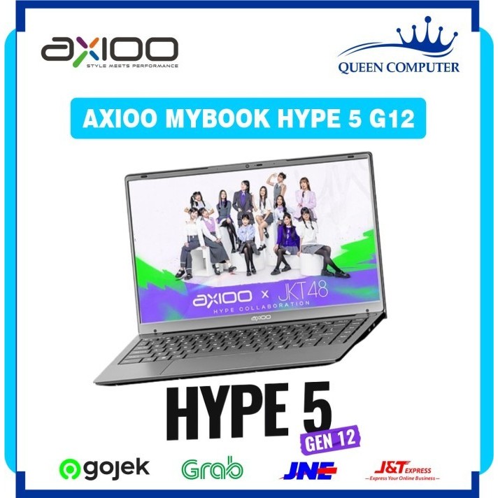 Jual Laptop AXIOO Mybook HYPE 5 G12 Core i5 1235U 8GB 256GB W11 Black | Shopee Indonesia