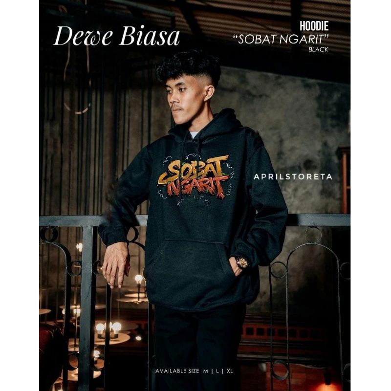 Jual DeweBiasa- Sobat Ngarit part 1 | hoodie tebal sobat ngarit ...