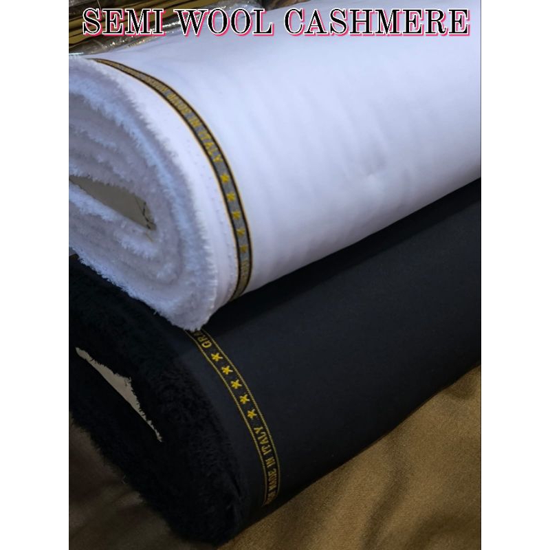 Jual Kain putih PNS,ASN,Putih perawat kedokteran wool cashmere kain ...