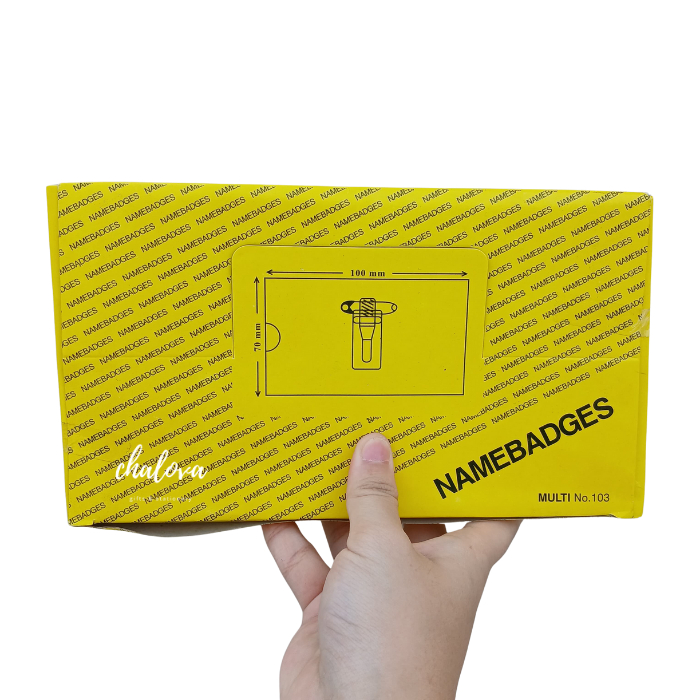 Jual [PAK] NAME BADGES BESAR MULTI / NAMEBADGES / NAMEBADGE / NAME ...