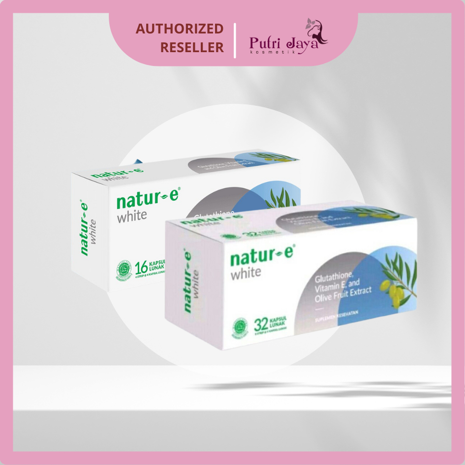 Jual Natur E White Suplemen 16s dan 32s | Shopee Indonesia