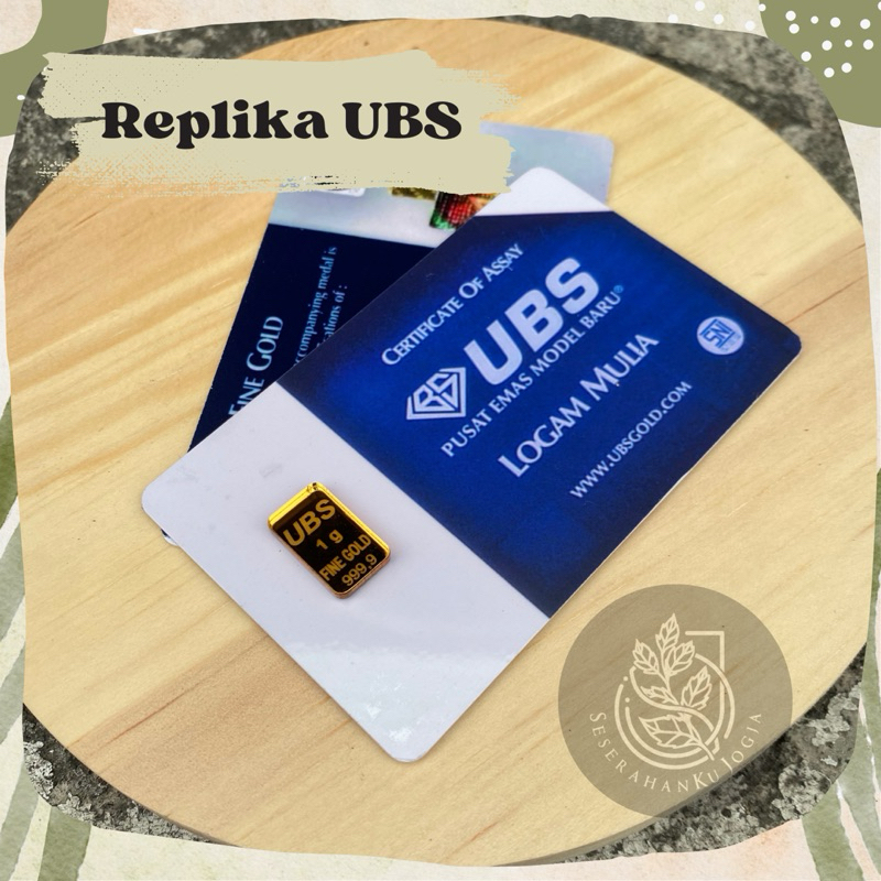 Jual replika logam mulia UBS replika acc nikah card tebal bahan card ktp replika antam | Shopee ...