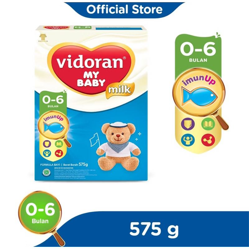 Jual VIDORAN BABY 0-6 Bulan / 6-12 Bulan 575gr | Shopee Indonesia