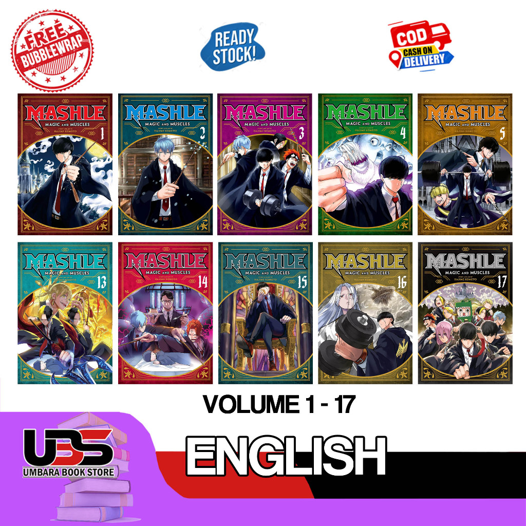 Jual Komik Mashle: Magic and Muscles by Hajime Komoto (Volume 1 - 17 ...