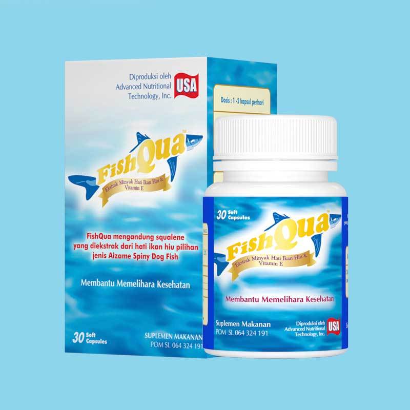 Jual Fishqua Ekstrak Minyak Hati Ikan Hiu Vitamin E 30 Kapsul kesehatan ...