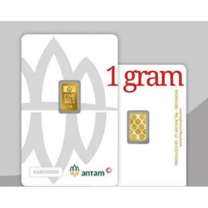 Jual logam mulia emas antam 1gram press certieye 2024 | Shopee Indonesia