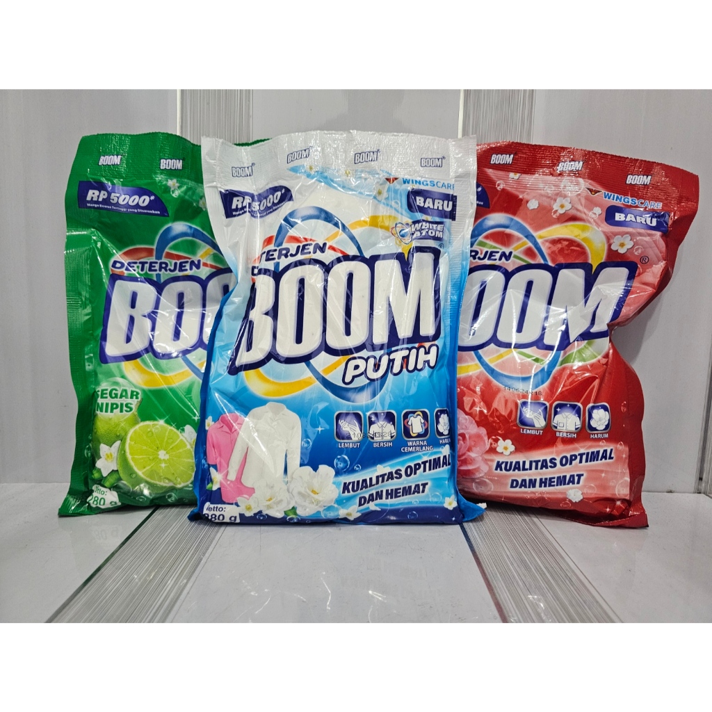 Jual Boom Detergent Bubuk 280g | Shopee Indonesia