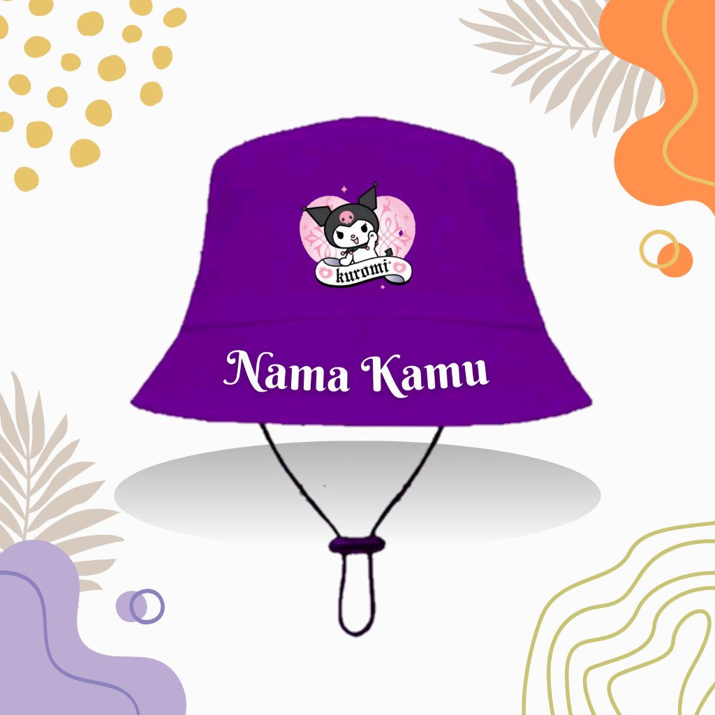 Jual Topi Bucket Anak Tali Custom/Bucket Manasik Anak Custom | Shopee ...