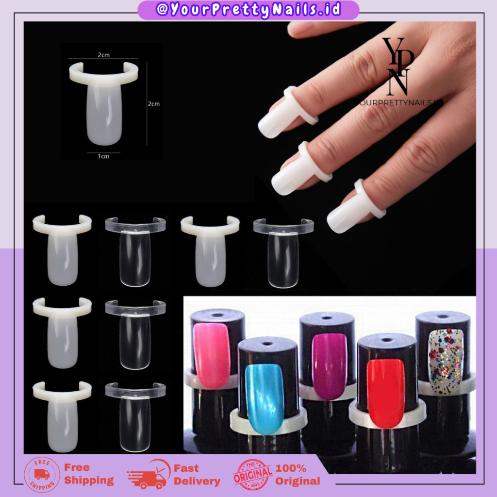 Jual (PER PCS) DISPLAY WARNA CINCIN Nail Color Chart Ring Penanda Warna ...
