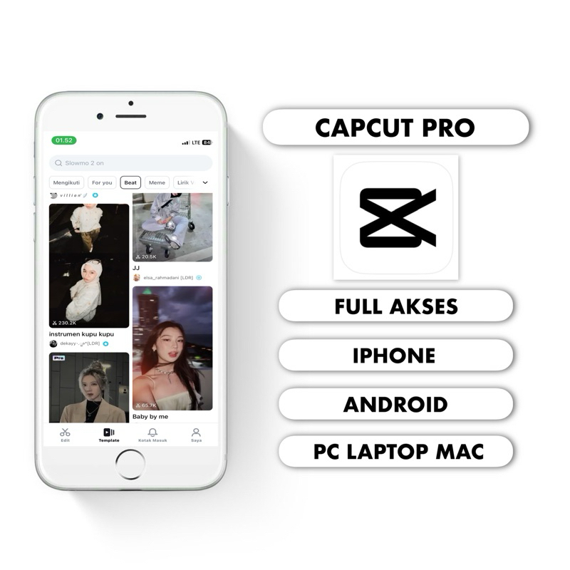 Jual FITUR LENGKAP! ORDER C4PCUT PRO SEKARANG! LOGIN IOS ANDROID PC MAC FITUR LENGKAP | Shopee ...