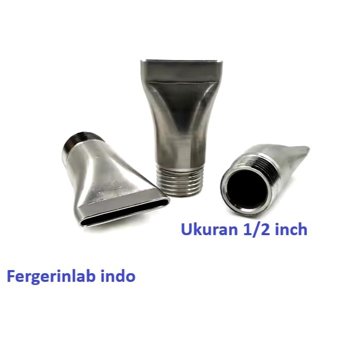 Jual Nozzle Duck bill 1/2" Stainless Steel / Nozzle Air Knife Spray ...