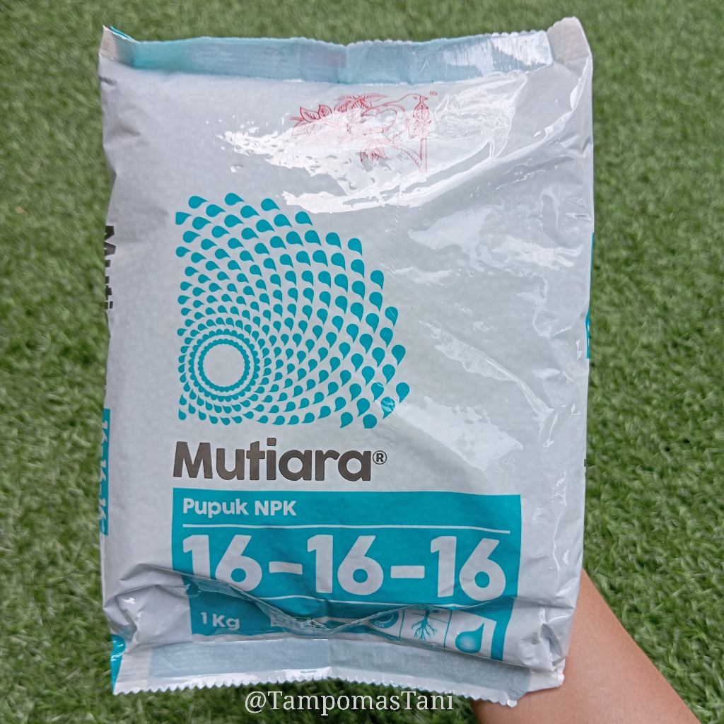 Jual Pupuk NPK Mutiara 16-16-16 Meroke 1kg | Shopee Indonesia