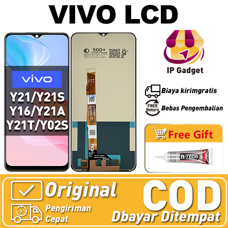 Jual LCD VIVO Y21 Original LCD VIVO Y21S LCD VIVO Y16 Y21A Y21T Y02S ...