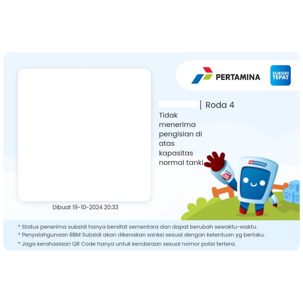 Jual ID Card Barcode Pertamina | Shopee Indonesia