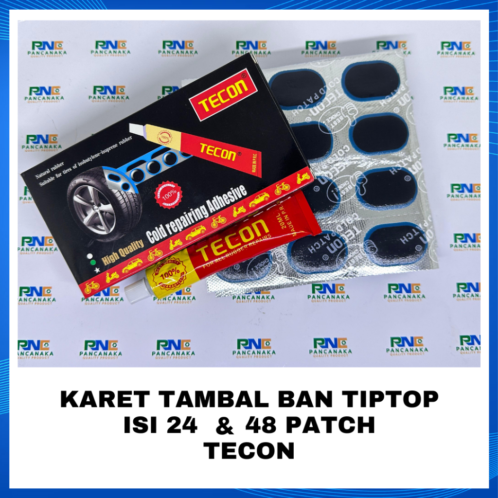 Jual Karet Tambal Ban Tubeles Cold Patch Tambal Ban Tip Top Isi 24 dan ...