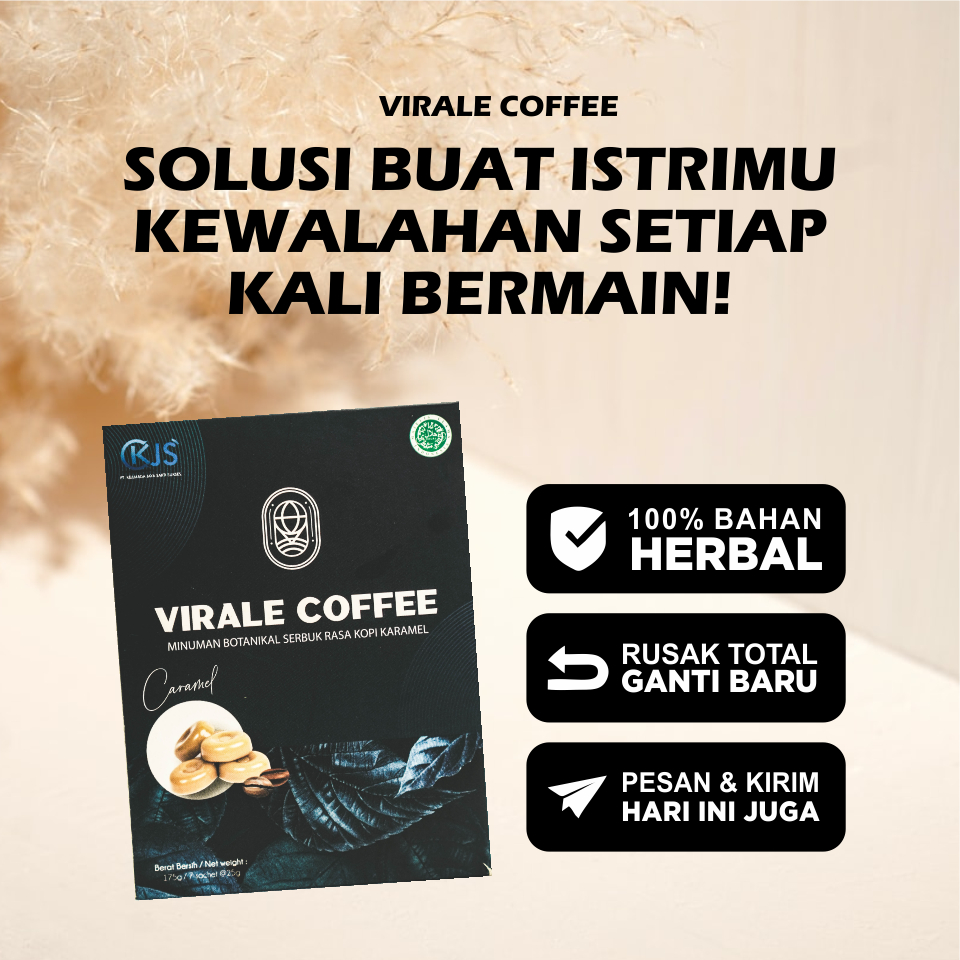 Jual Minuman Kopi penambah stamina pria dewasa VIRALE COFFEE kuat pria ...