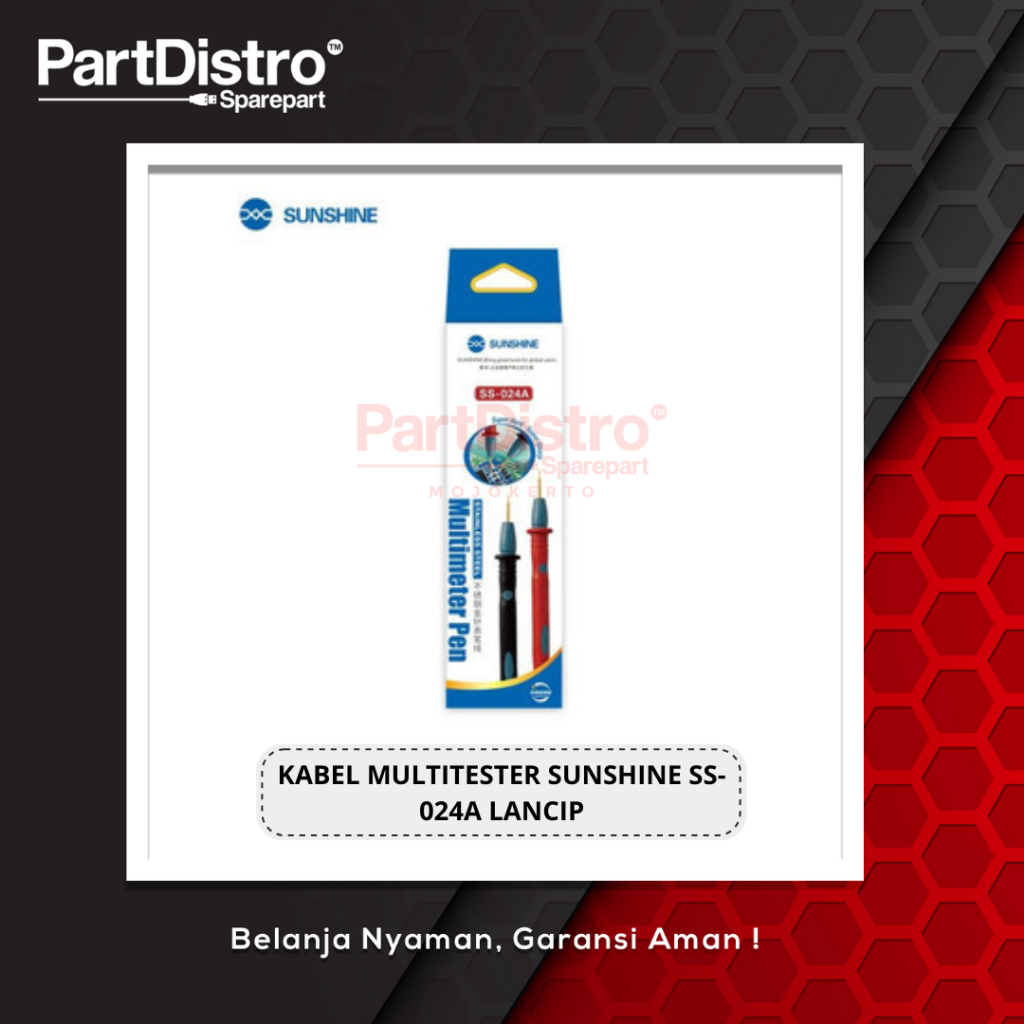 Jual KABEL MULTITESTER SUNSHINE SS-024A LANCIP | Shopee Indonesia