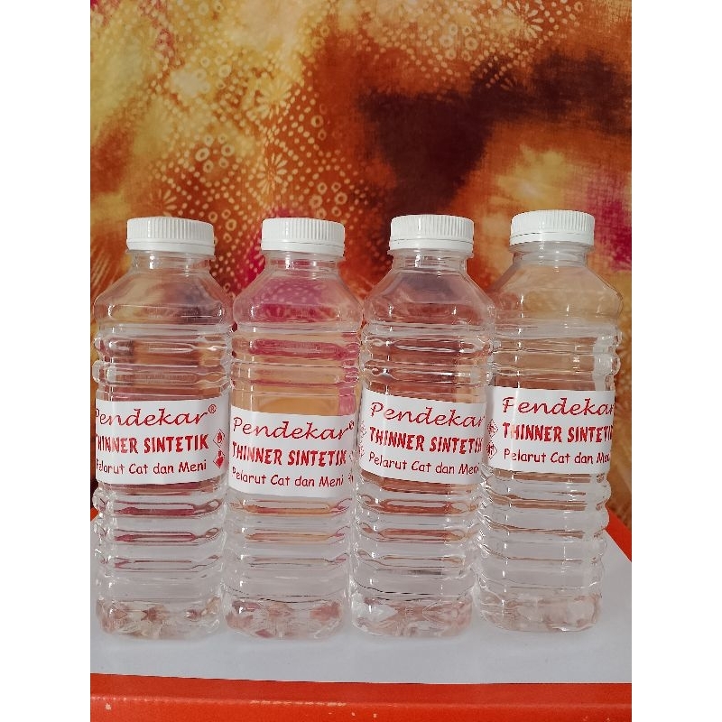 Jual Thiner Sintetik/Thiner Botol Cap PENDEKAR/Thiner Pelarut PENDEKAR ...
