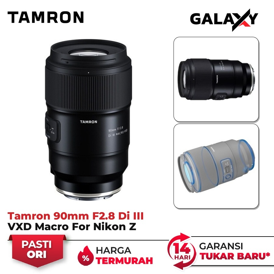 Jual Tamron 90mm F2.8 Di III VXD Macro For Nikon Z Lens FullFrame Garansi Resmi | Shopee Indonesia