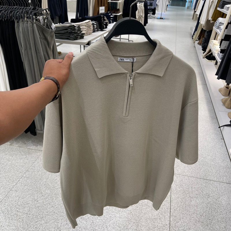 Jual Polo Rajut ZARA MAN Jastip (jasa titip) | Shopee Indonesia
