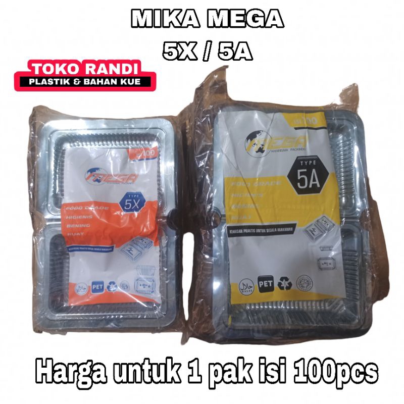 Jual MIKA MEGA TYPE 5X / 5A ISI 100Pcs / Pack | Shopee Indonesia