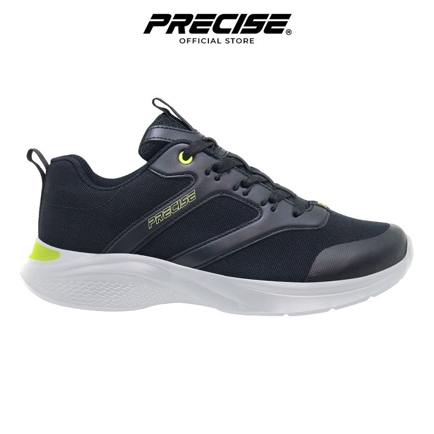 Jual Precise Harist LC W Sepatu Sneakers Kets Pria - Black/White ...