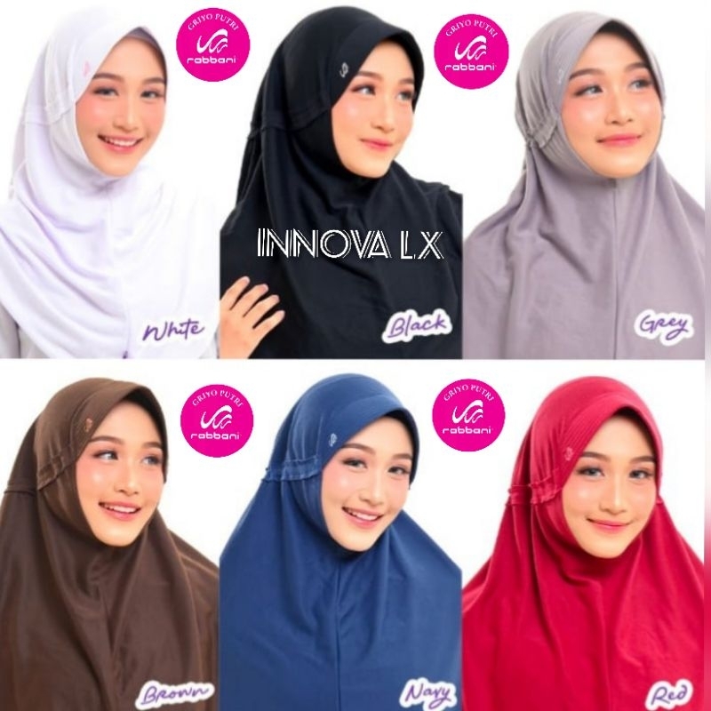 Jual RABBANI - Kerudung Hijab Jilbab Instan anak Sekolah Rabbani Innova LX pita dalam | Shopee ...